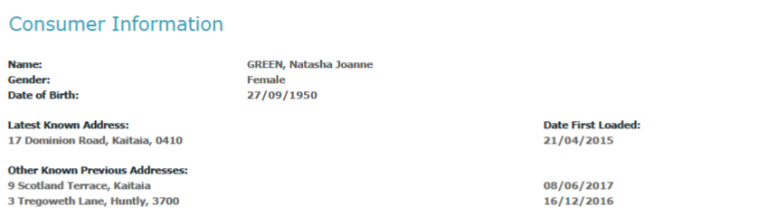 Consumer credit reports explained - Centrix